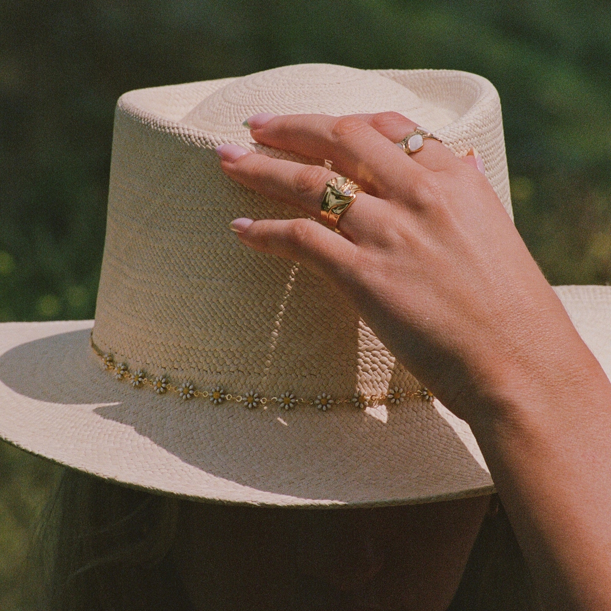 Rita Straw Gambler Hat | Women's Panama Straw Hat – Ivy Ozzie